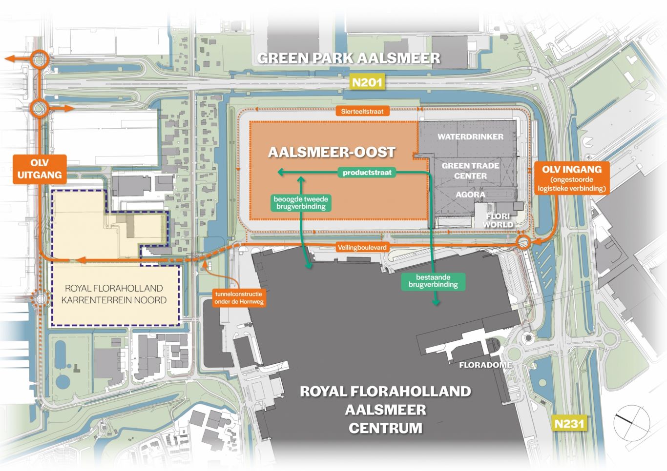 Royal FloraHolland | Ontwikkeling Aalsmeer-Oost